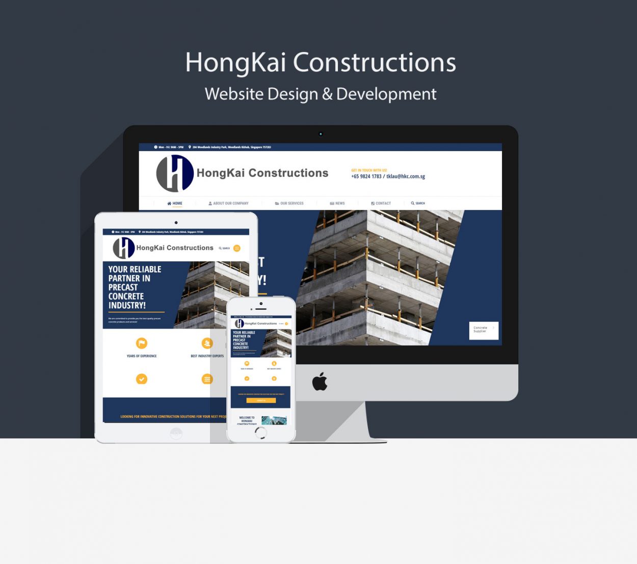 Design & eCommerce website development project portfolio and showcase